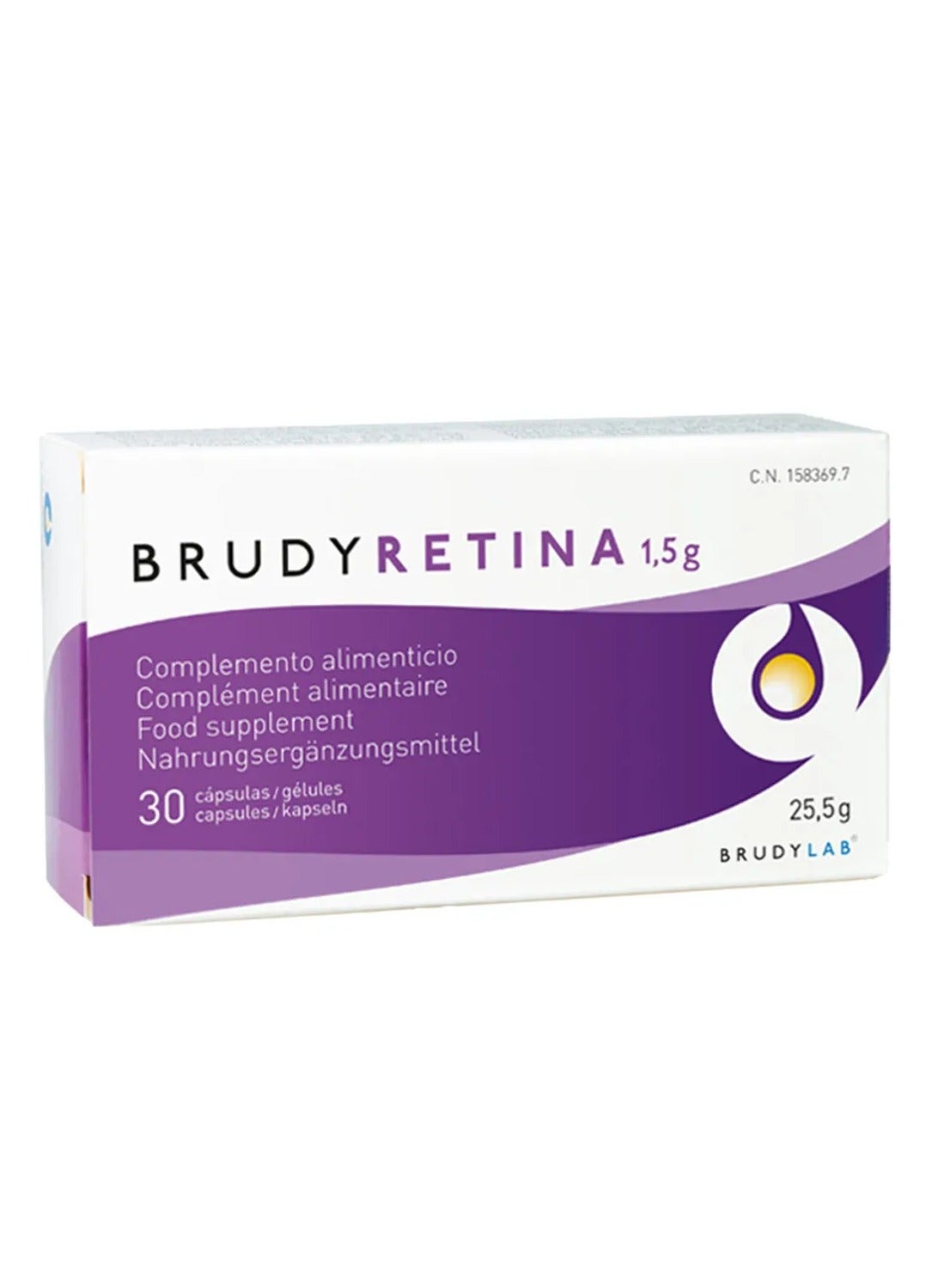 Brudy Brudylab Brudy Retina Capsules, Diabetic Retinopathy Eye Health ...