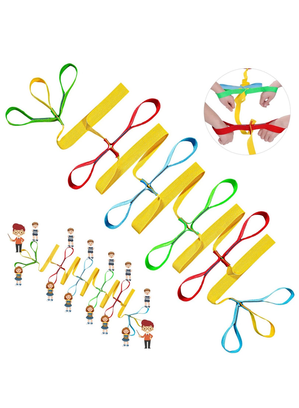 Generic Toddler Walking Rope, Preschool Walking Rope with Handles ...