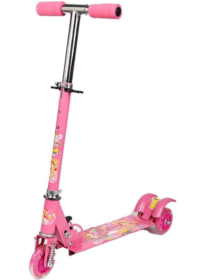 Mastela Mini Kick Scooter Aluminum Folding Scooters with LED Light Up ...