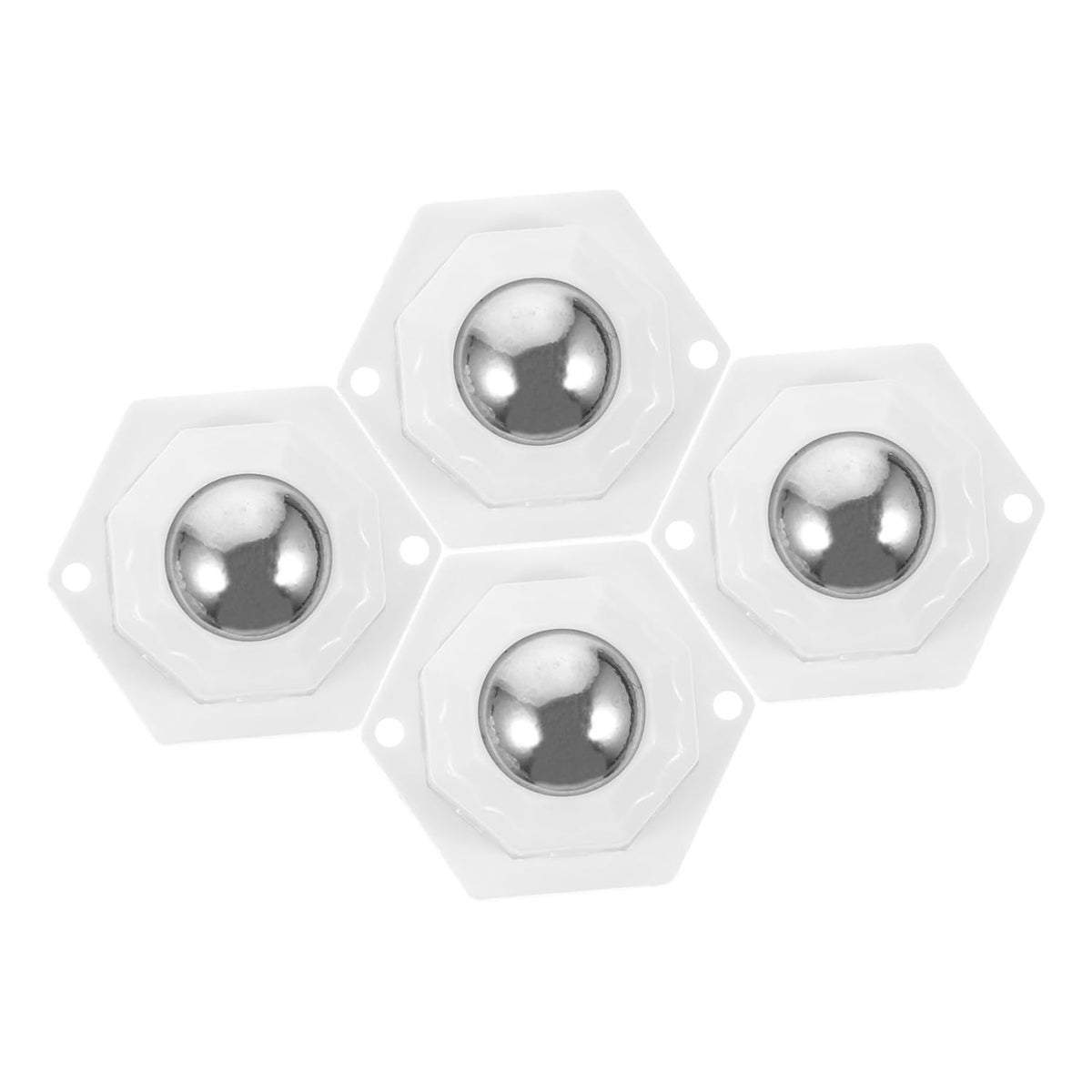 Generic 4Pcs Mini Caster Wheels Locking Swivel Casters with Self ...