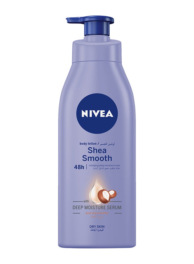 Buy Nivea Body Lotion for Dry Skin Shea Smooth With Deep Moisture Serum ...