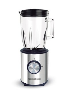 MULLER KOCH 600W Electric Blender with 1.5L Glass Jar, Stainless Steel ...