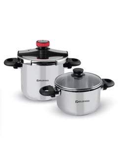 MULLER KOCH Pressure Cooking Set 7L+5L - Suitable for All Types of ...