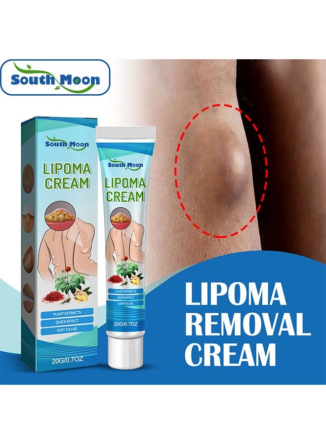 SOUTH MOON Lipoma Cream 20g, Natural Ingredients, Easy to Absorb ...