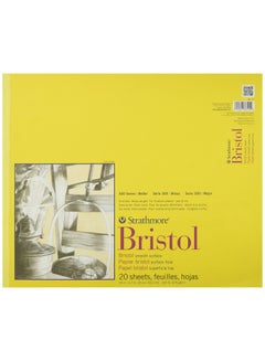 Strathmore Strathmore 300 Series Bristol Paper Pad, Smooth, Tape Bound ...