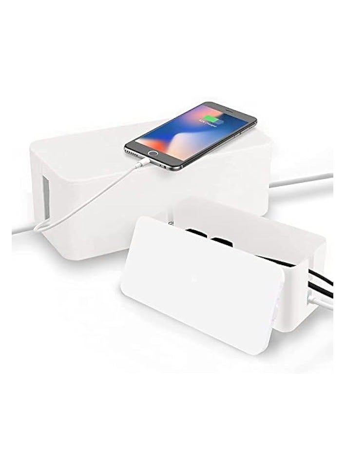 SYOSI SYOSI Cable Management Organizer Box Tidy Box to Cover Hide ...