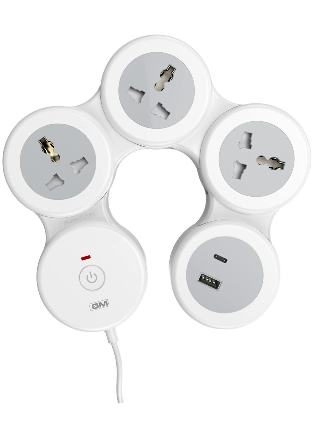 Generic GM 4+1 G-Hoop Spike Guard with C & A Type USB-Master Switch ...