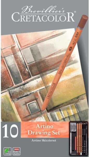 Cretacolor Artino Drawing Set 10 Pieces | Best Price KSA | Riyadh, Jeddah