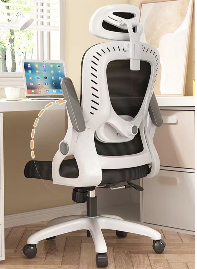 CityRiya-Long Ergonomic Home Office Chair Computer Chair Gaming Chair ...