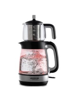 Arshia Arshia glass Tea Maker Clear/Black UAE | Dubai, Abu Dhabi