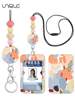 Unique Lanyard for ID Badge Card, Lovely Boho Art Women Beaded ...