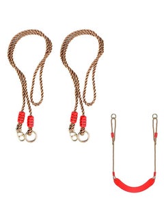 SYOSI Tree Swing Ropes, SYOSI 2Pcs Length Adjustable Nylon Rope with 2 ...