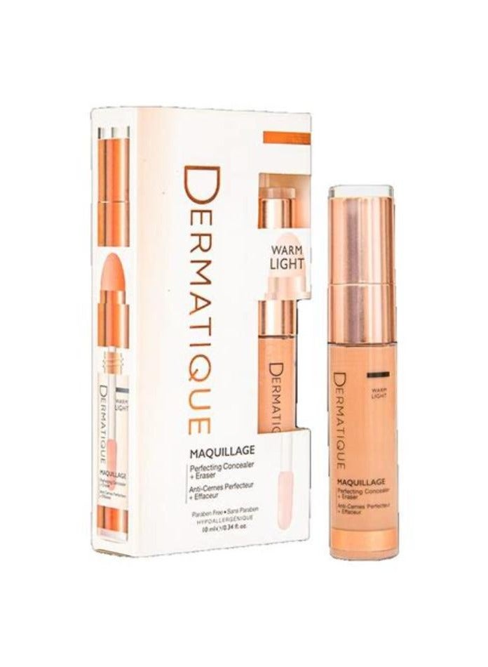 Dermatique Maquillage Perfecting Concealer and Blender Warm light ...
