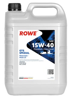ROWE HIGHTEC GTS SPECIAL SAE 15W-40 -5 Ltr.(Germany) | Best Price UAE ...