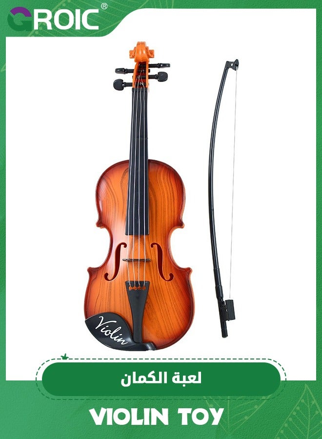 GROIC Violin Toy for Kids,4 Strings Violin Toys Musical Instruments for ...
