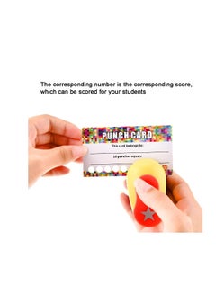 Generic 200 PCS Student Behavior Incentive Punch Cards, Pack of 200 ...