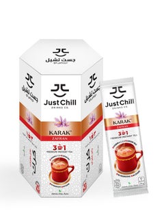 Just Chill Drinks Co. Karak Chai Zafran Tea Premix Immunity Booster 26g ...