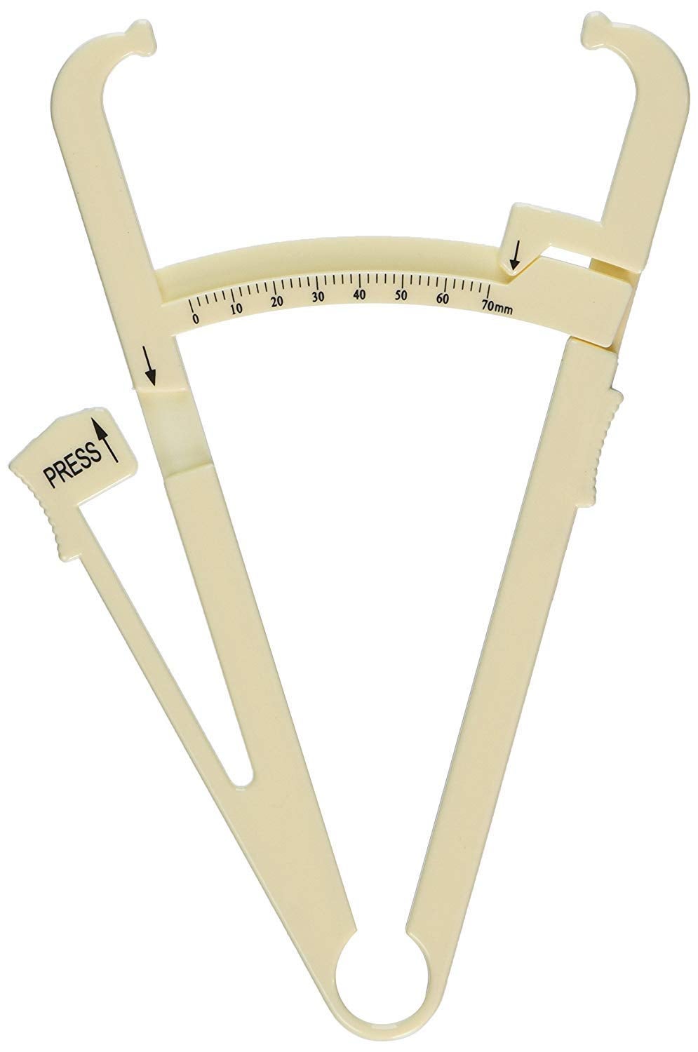 BRAVEZI Body Fat Caliper - Handheld BMI Body Fat Measurement Device ...