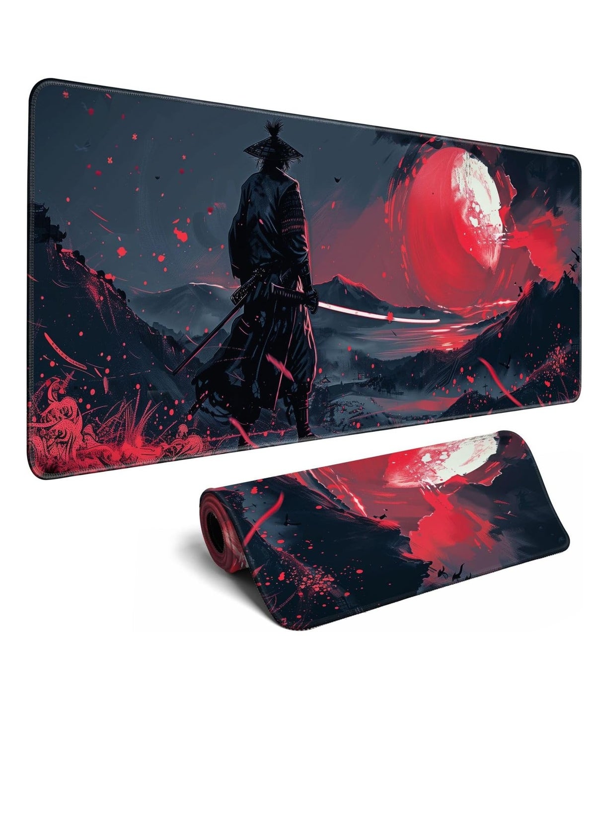 Generic Japanese Black Samurai Gaming Mouse Pad – Anti Slip Base ...