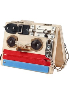 SYOSI SYOSI Wooden Busy Board for Toddlers, Montessori Toy, Sensory ...