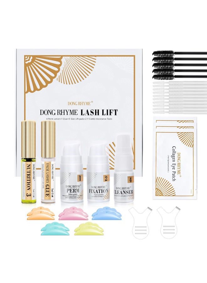 DONG RHYME 2025 Upgraded Lash Lift Kit - 2 in 1 Lash Perm Kit ...