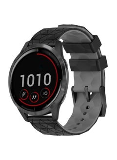 Generic Replacement Strap For Garmin Vivoactive4 22mm Football Pattern ...