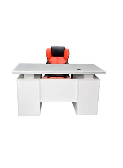 KARNAK Executive Office Wooden Desk Table Office Table with 3 lockable ...