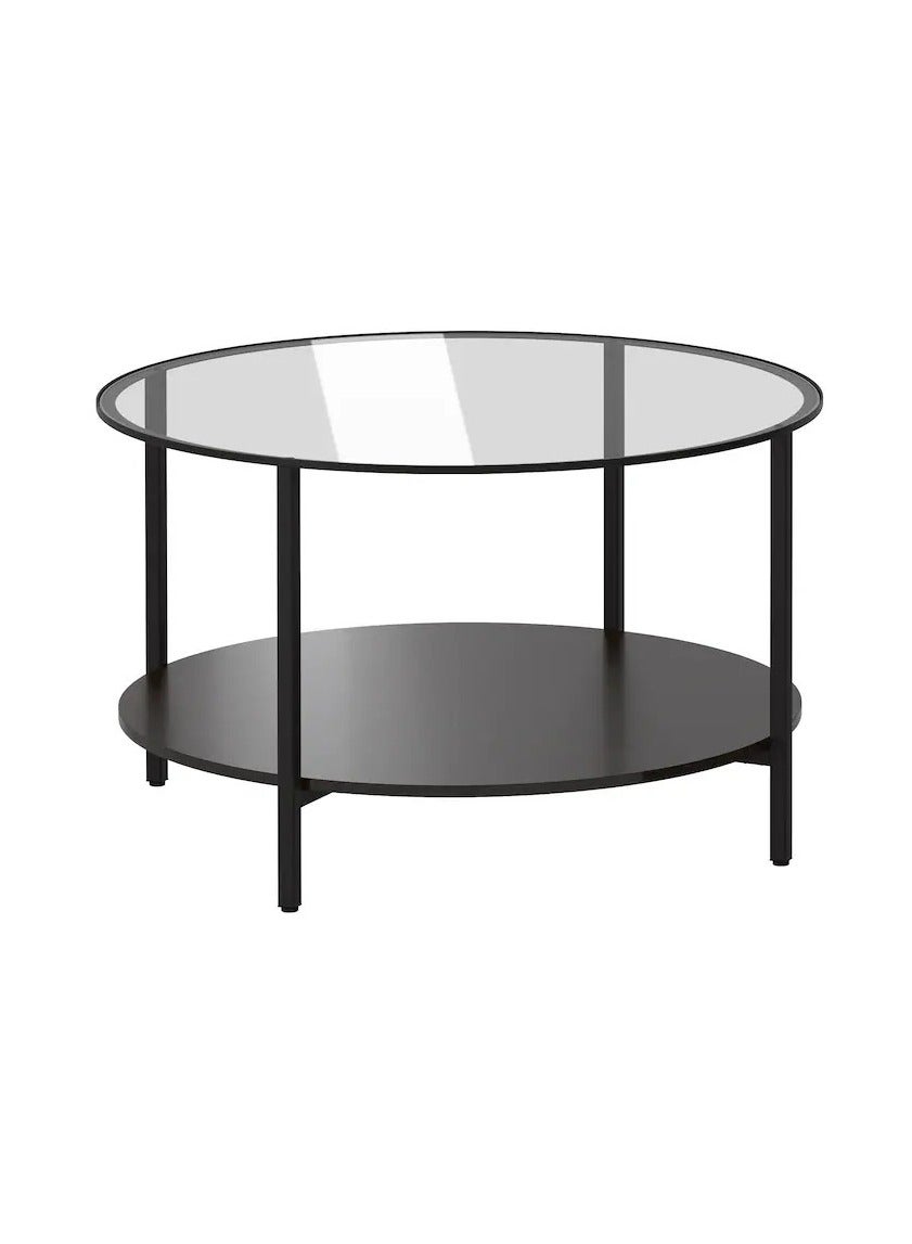 Generic Coffee Table Black/Grey 75x45cm | Best Price KSA | Riyadh, Jeddah