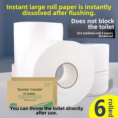 Generic Soluble Toilet Paper Jumbo Roll Bath Tissue | Best Price KSA ...
