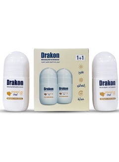 DRAKON Drakon Whit Roll On Deodorant Oriental Oud 50Ml (1+1 ) Egypt ...