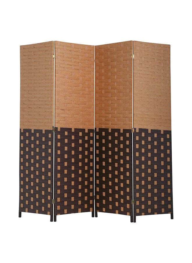 KARNAK 4-Panel Room Dividers and Folding Privacy Screens Partition ...