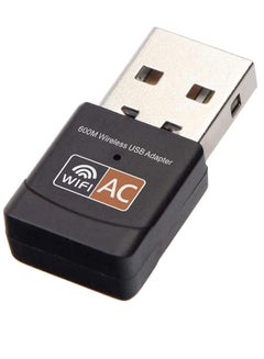 Generic USB WiFi Adapter, 600mbps Dual Band 2.4G/ 5G Wireless Adapter ...