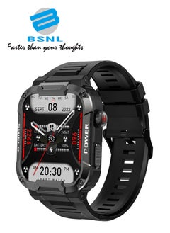 BSNL BSNL STORMPLUS Men's Smart Watch Call Health Monitor Waterproof ...