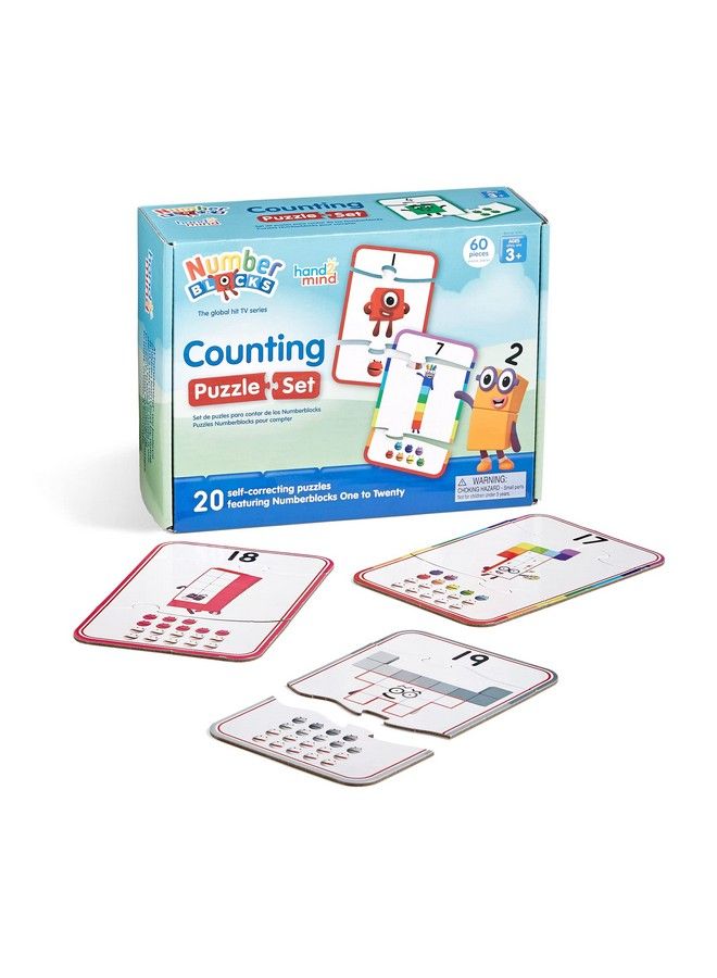 hand2mind Numberblocks Counting Puzzle Set Toddler Numbers And Counting ...