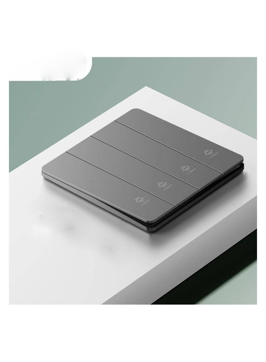 Generic Electrician g13 Ultra-Thin Gray Large Plate 86 Type Household ...