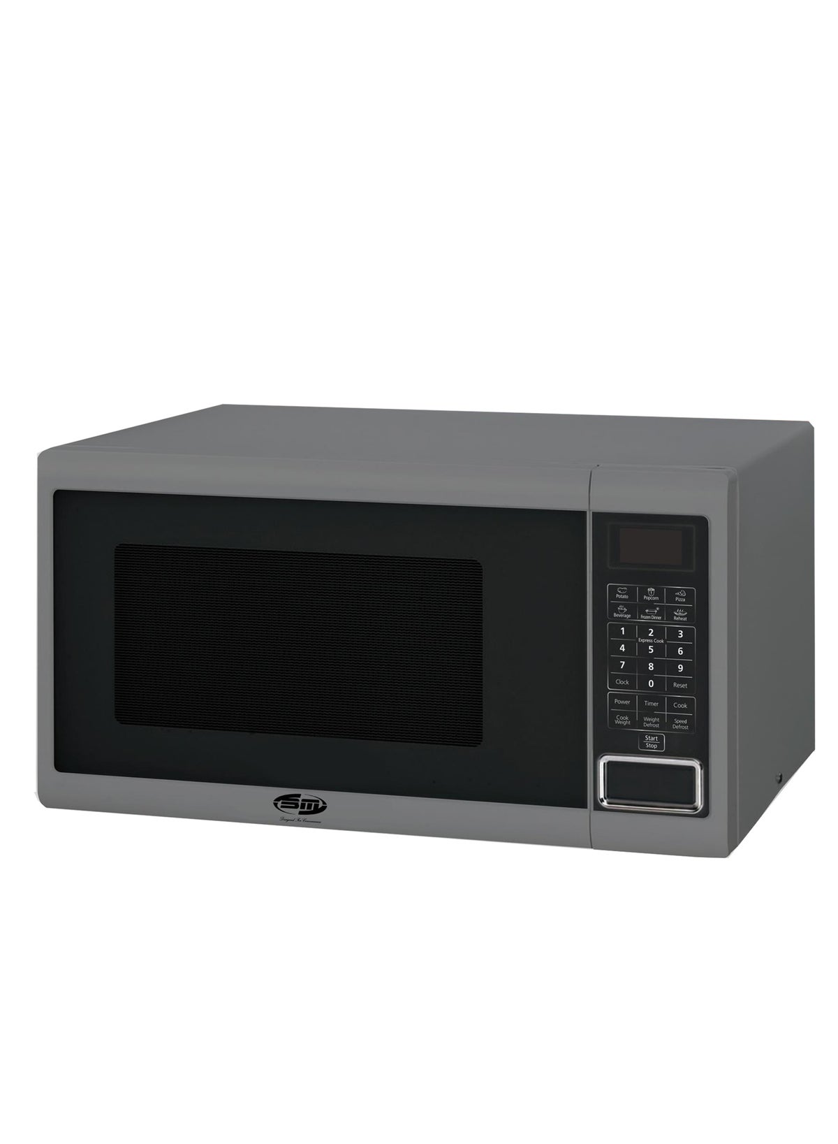 Bm BM 30 Liters Digital Microwave Oven with Auto Cooking Menu (Silver ...