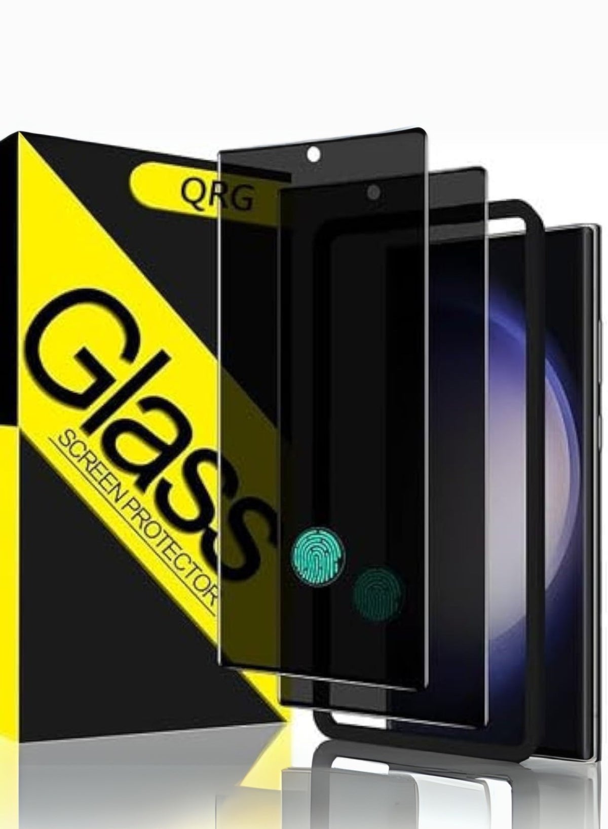 Glass [ Pack of 2 ] Screen Protector for Samsung Galaxy S24 Ultra 5G 6. ...