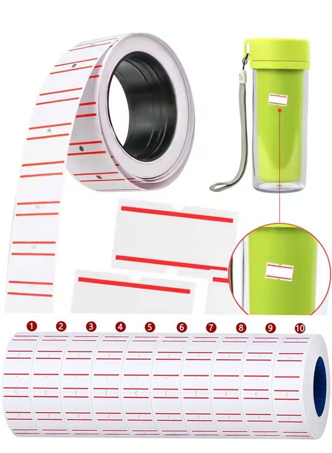 Generic Price Tag Paper Label Price Price Tag Roll Set Super Sticky ...