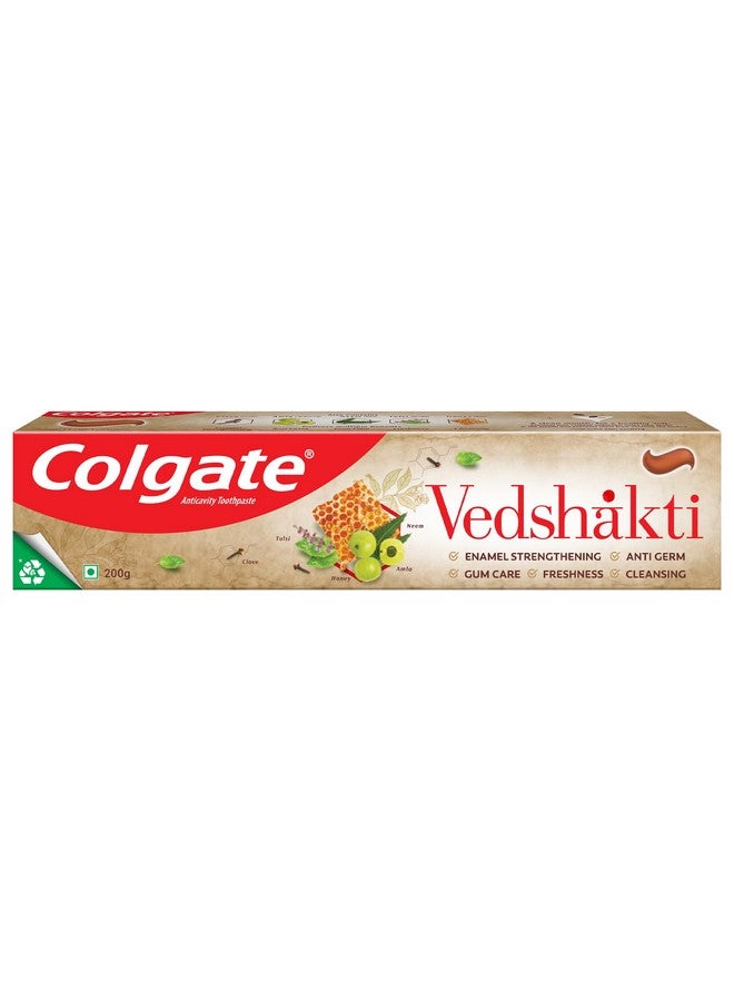 Colgate Colgate Vedshakti Toothpaste, Anti-Bacterial Tooth Paste for ...