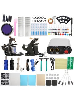 Arabest Professional Tattoo Machine Kit Tattoo Power Supply Pigment ...