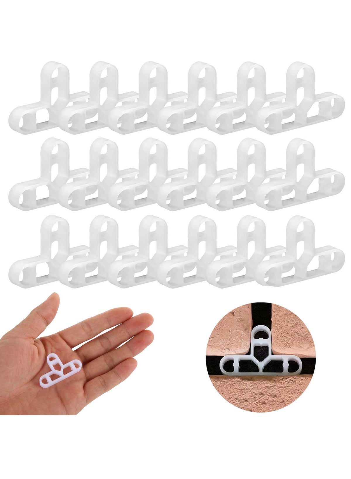 SYOSI 200 Pcs Tile Spacers, 10mm T-Shape Floor Tile, Removable Tiles ...