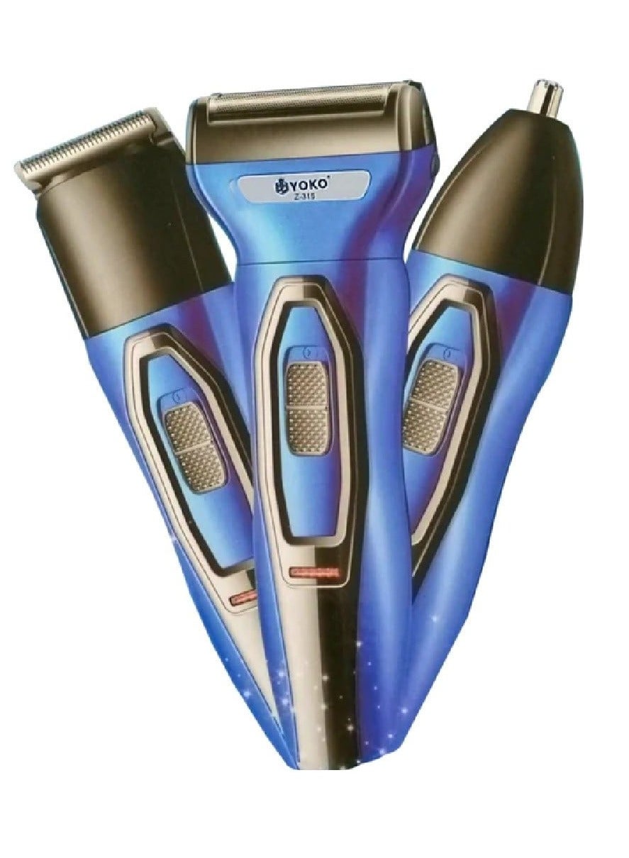 YOKO Yoko 3-in-1 Professional Hair Clipper, Electric Rechargeable ...