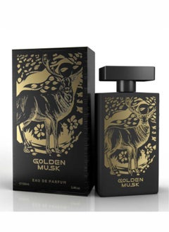 Al Hunaidi Perfumes Golden Musk Perfumes for Men and Women 100ml-Long ...