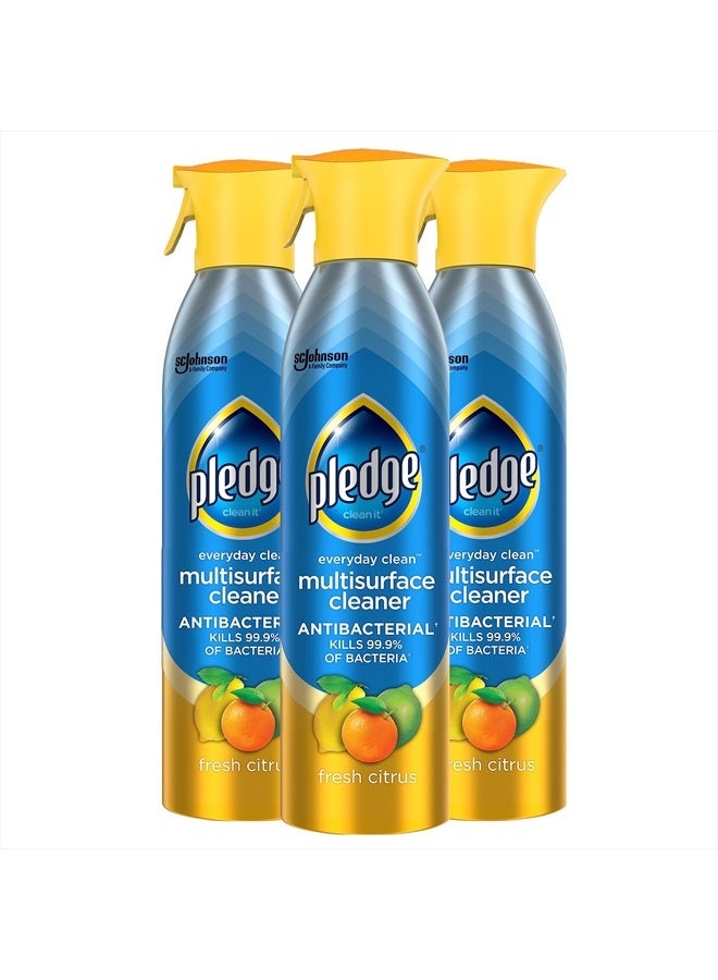 Pledge Everyday Clean Multi Surface Cleaner & Antibacterial Spray ...