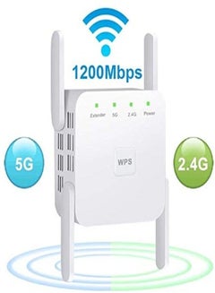 Generic 5 Ghz WiFi Repeater Wireless Wifi Extender 1200Mbps Wi-Fi ...