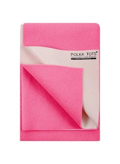 Generic Polka Tots Bed Protector - Pink | Best Price UAE | Dubai, Abu Dhabi