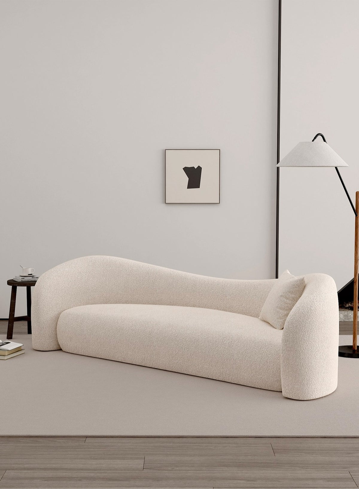 Merry Moments 2 Seater Sofa Modern Sofa White Sofa Camel Back Standard ...