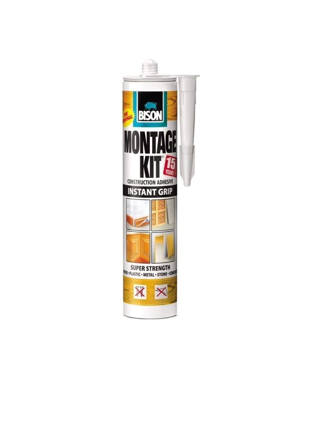 BISON KIT Bison Montage Kit Super Strength Construction Glue (350G ...