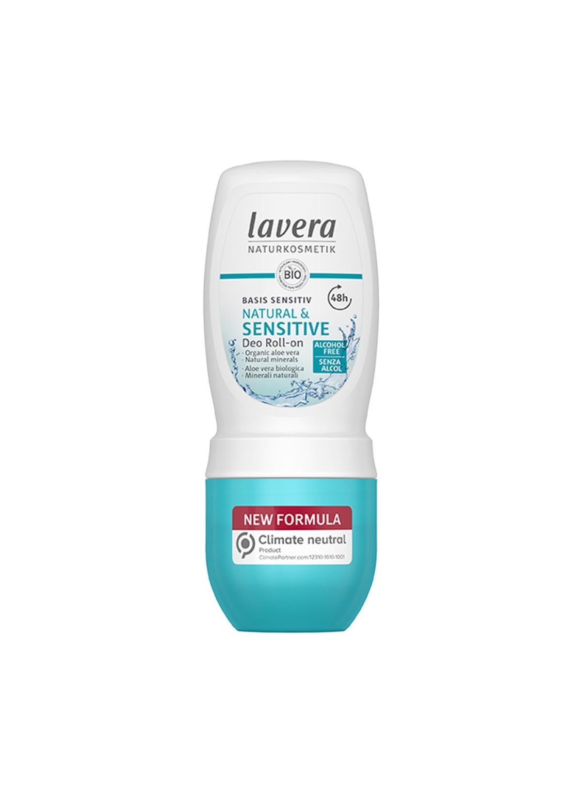 lavera Basis Sensitiv Natural And Sensitive Aluminium Free Deo Roll-On ...