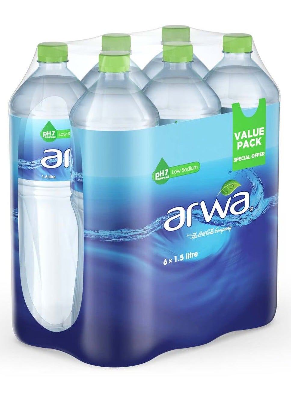 Arwa Arwa Drinking Water 6 x 1.5 Litre | Best Price UAE | Dubai, Abu Dhabi